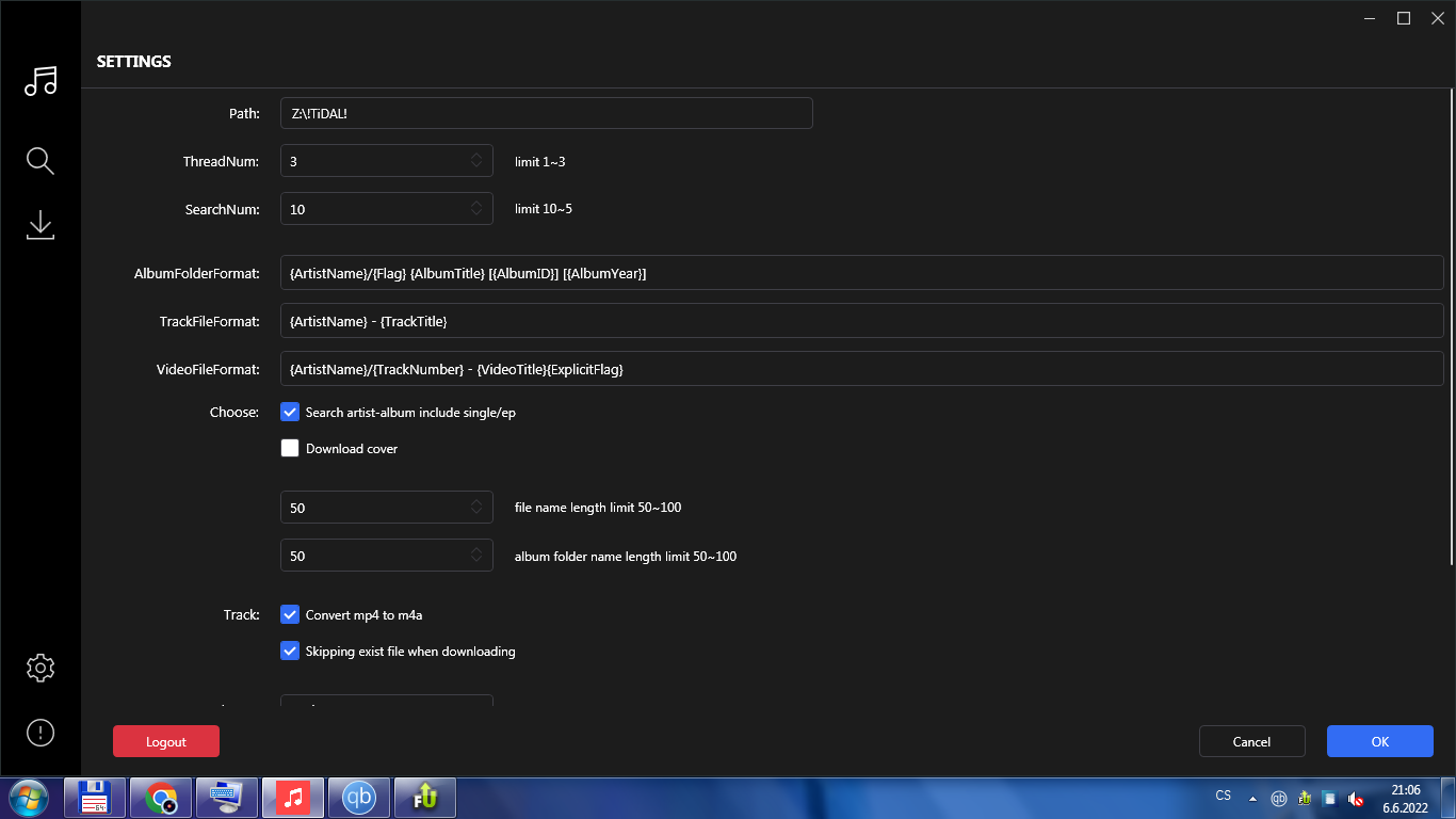 [QUESTION]: · Issue #213 · yaronzz/Tidal-Media-Downloader-PRO · GitHub