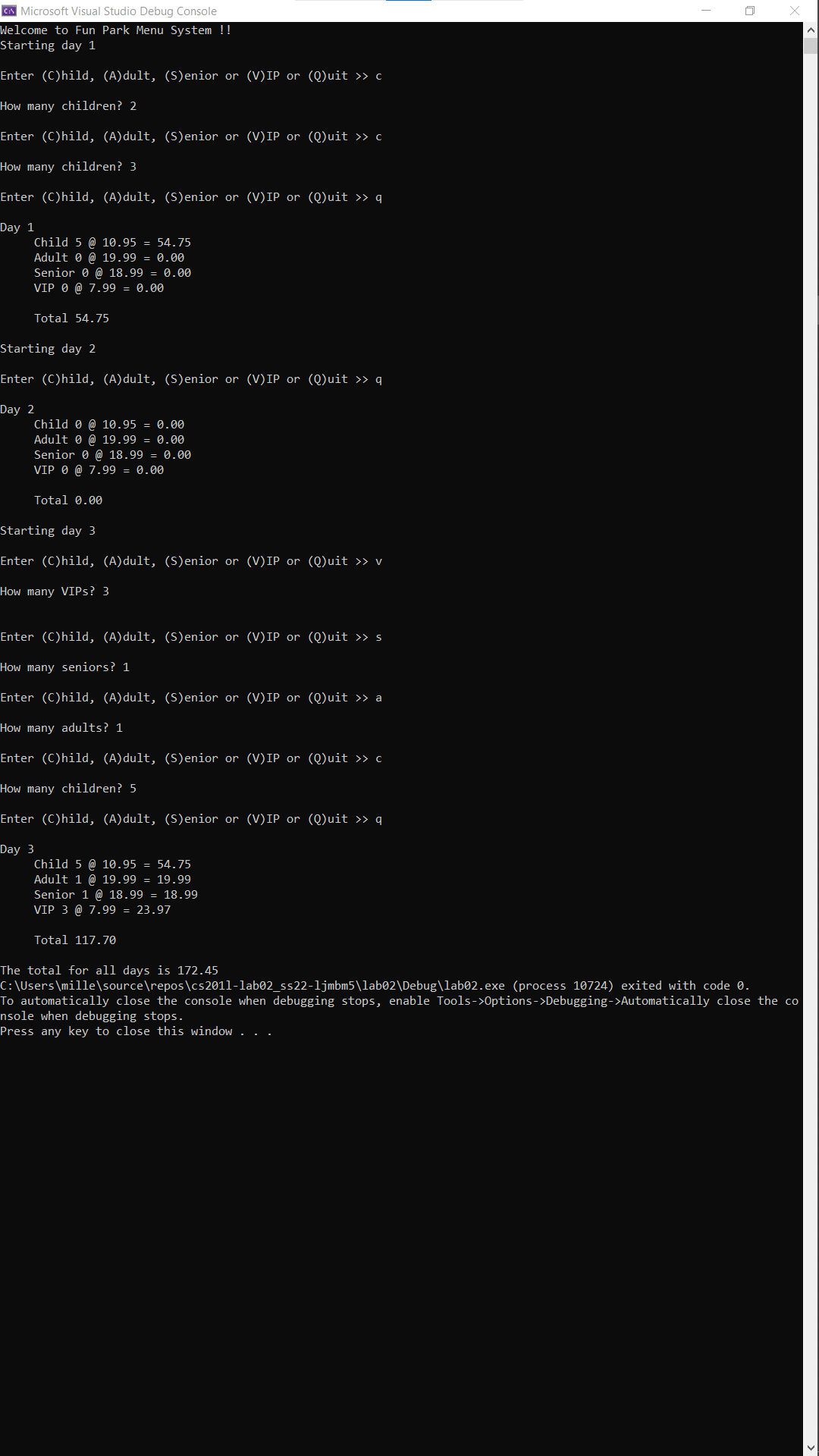 GitHub - Luke-J-Miller/CS201-LAB-2-Ticket-sales: a basic ticket sales system