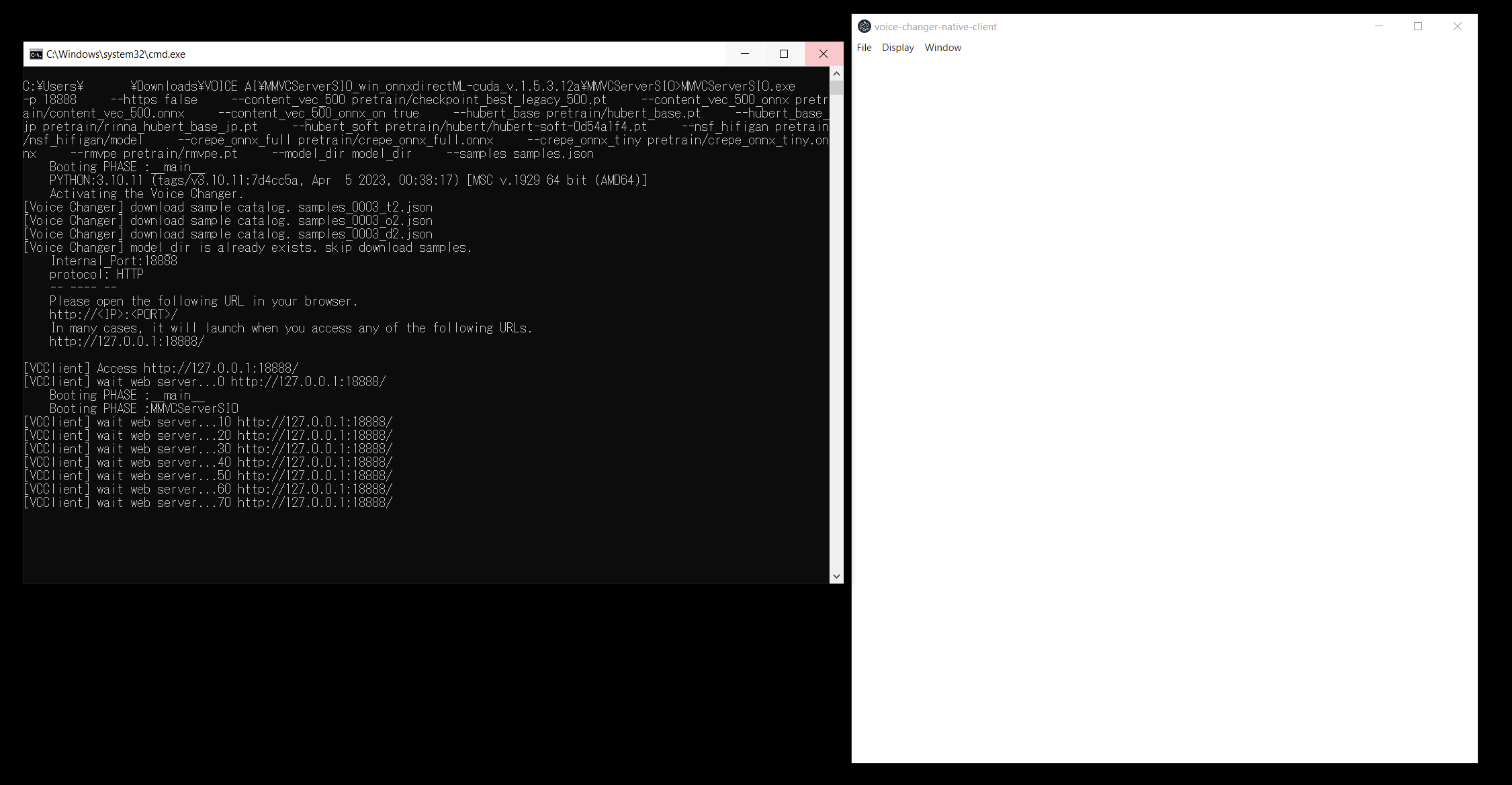 GUI only shows white screen · Issue #687 · w-okada/voice-changer · GitHub