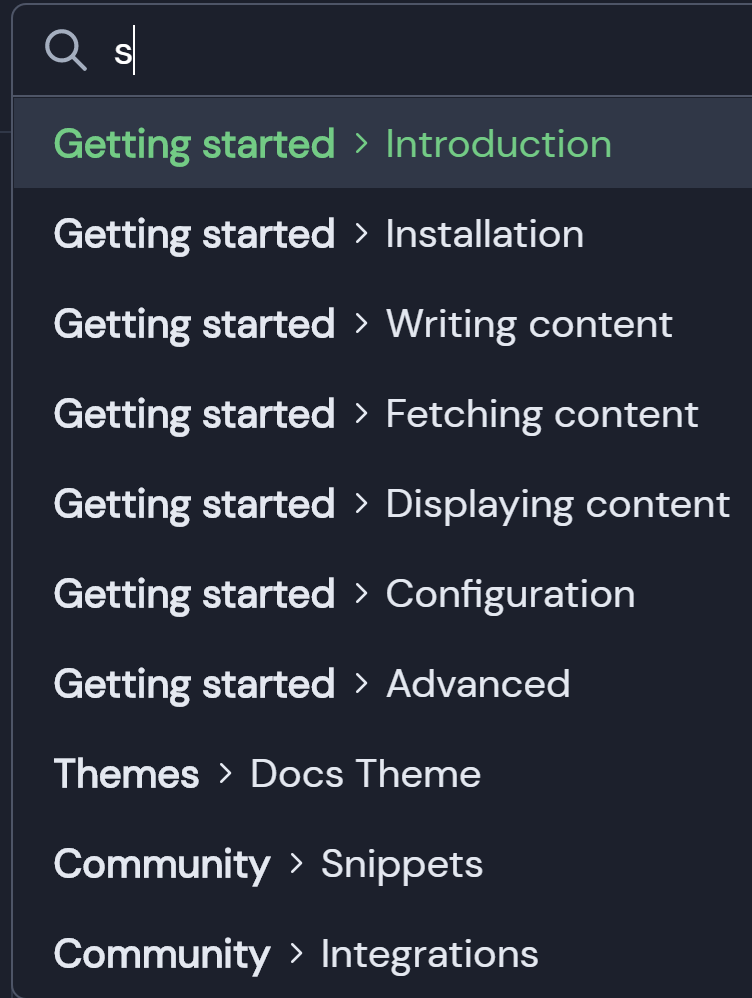 Algolia Docsearch · Issue 487 · Nuxt Content · Github
