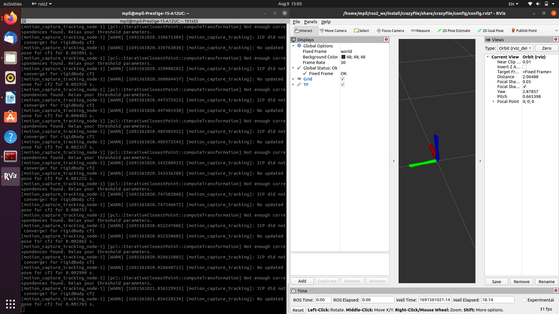 Issue with Instability in rivz_crazyflie (backend:=cflib) · Issue #274 · IMRCLab/crazyswarm2 ...