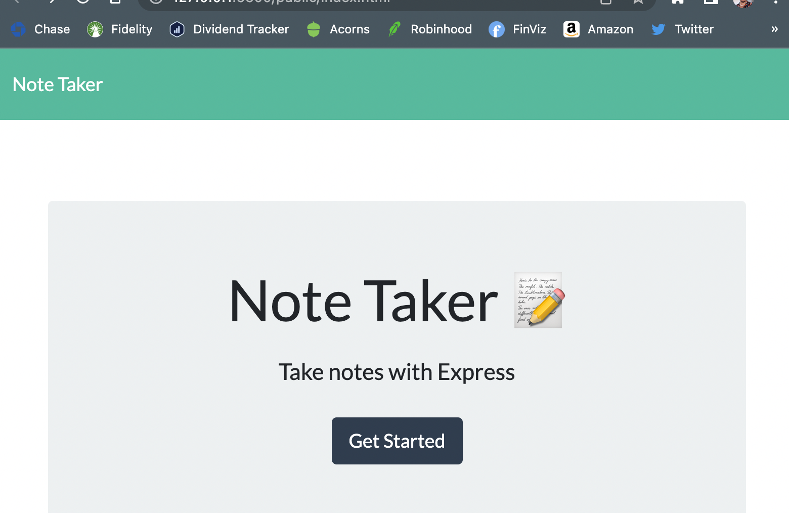 GitHub - maximus-cristian/note-taker