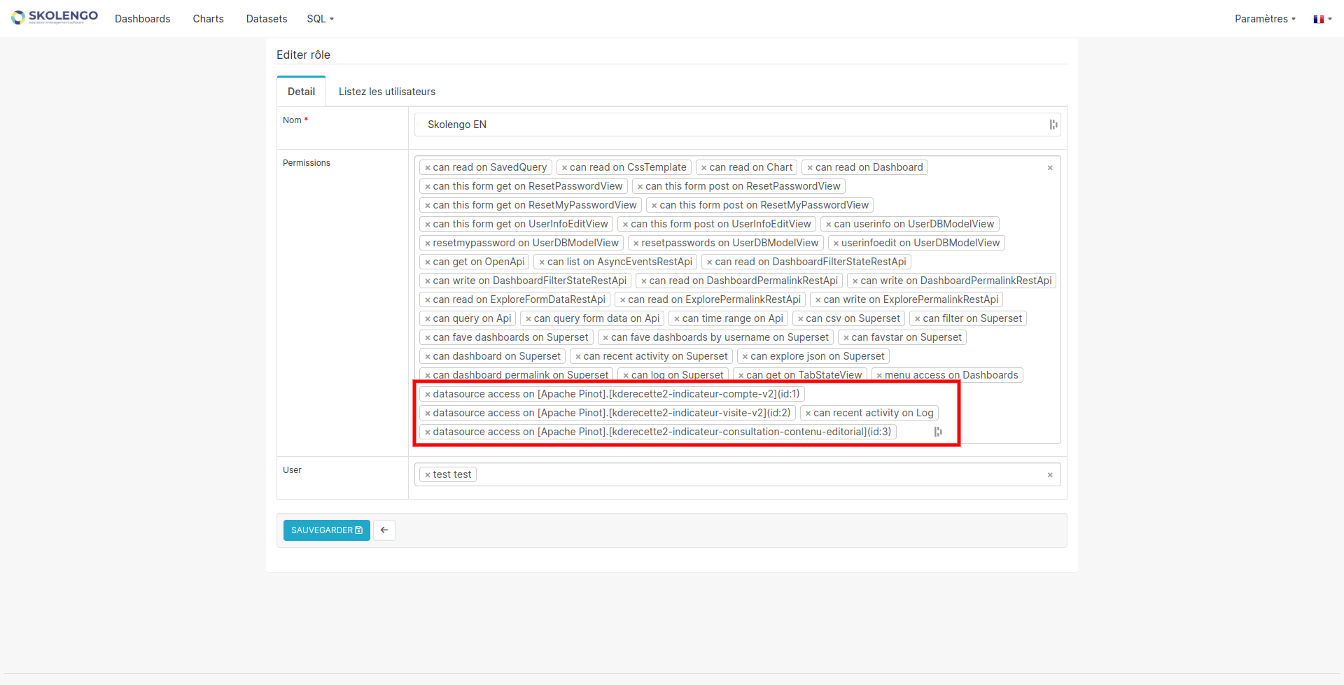 Asset import/export functionality, role and cross-filter are still ID-based, not uuid-based ...