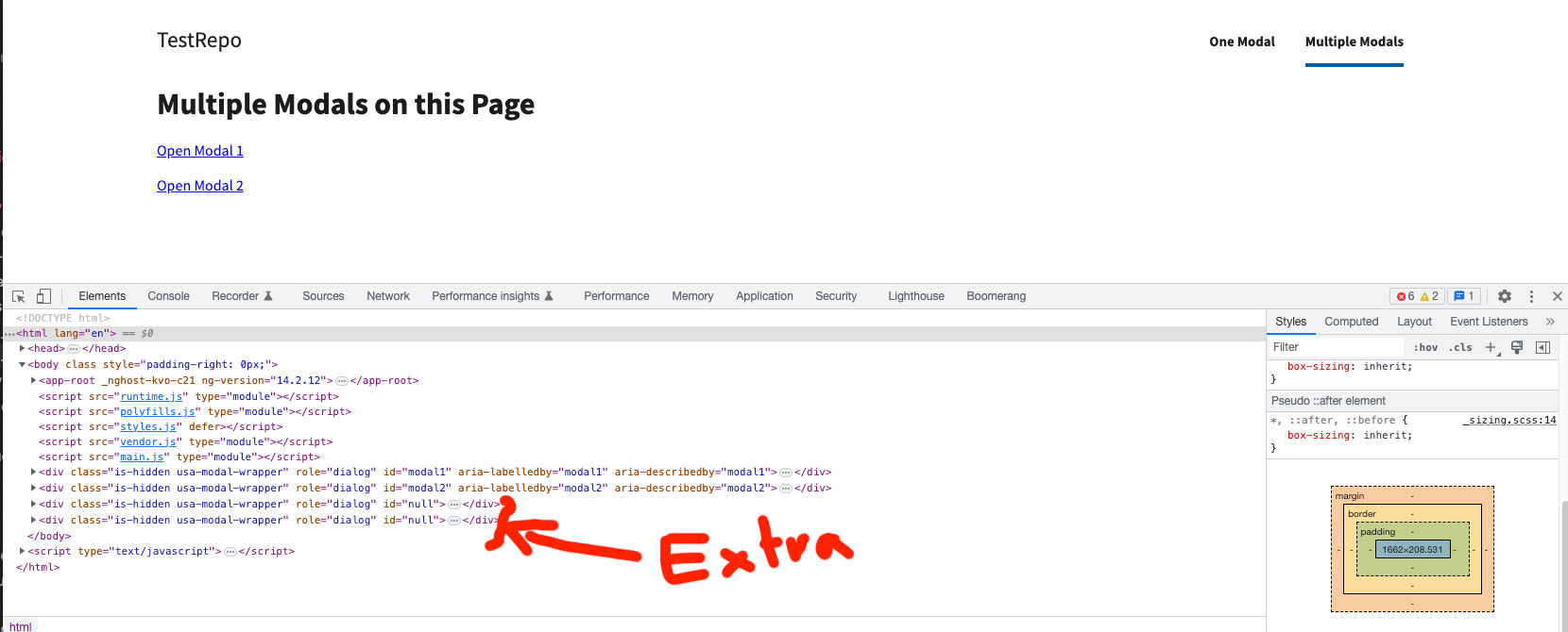 Uswds Bug Bad Inits And Teardowns On Uswds Components When Multiple