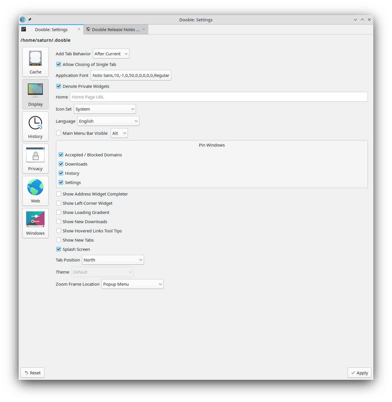 Tab Improvements · Issue #161 · textbrowser/dooble · GitHub