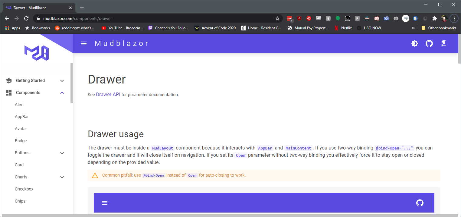 Drawers open/close behavior is confusing when resizing desktop browser window · Issue #626 ...