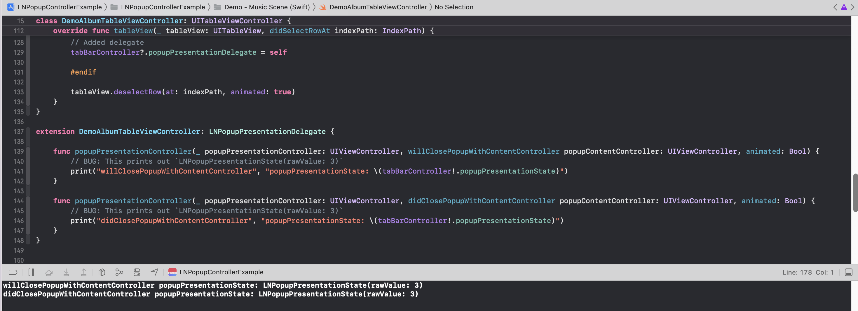 Incorrect popupPresentationState returned after delegate call · Issue #526 · LeoNatan ...