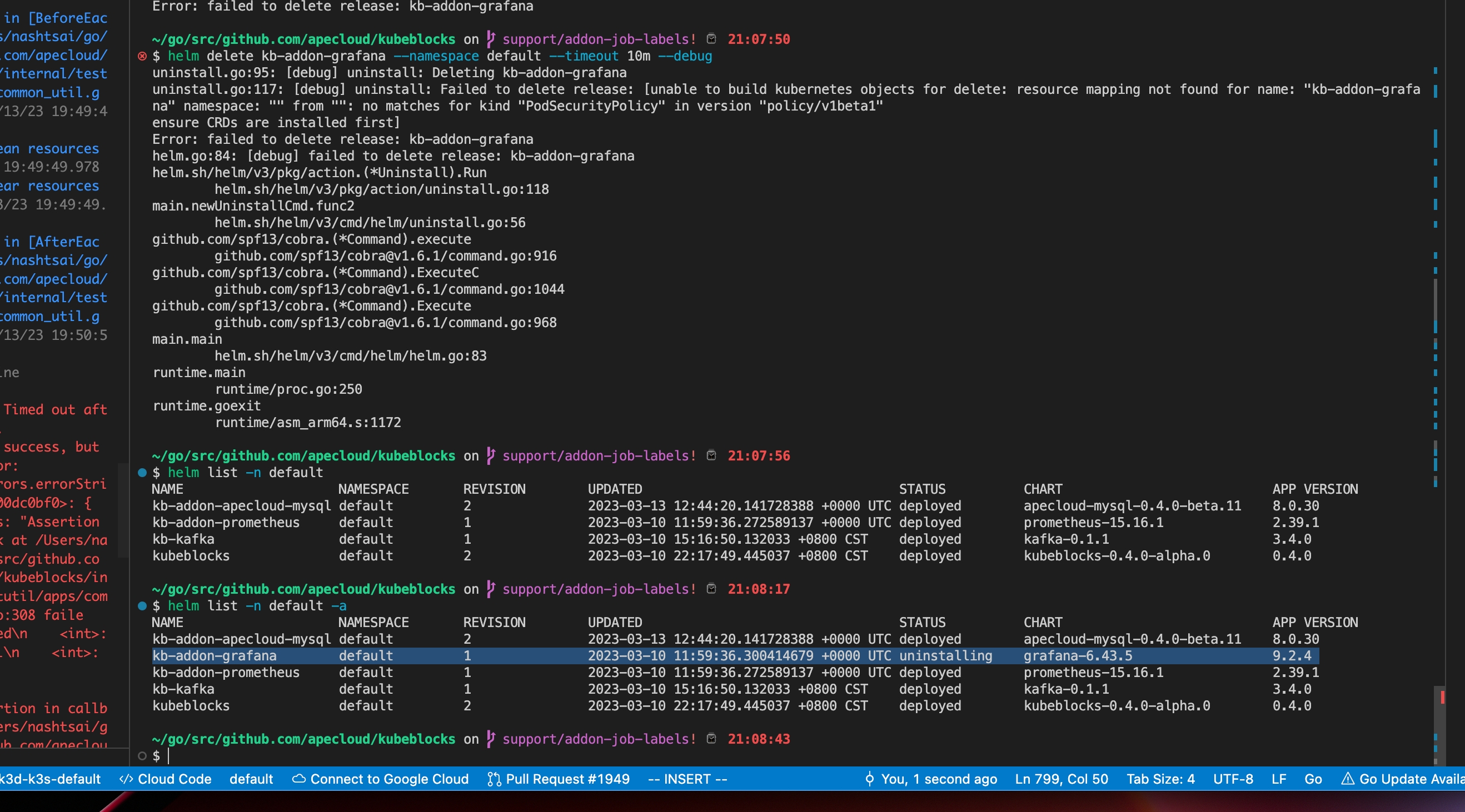 [BUG] PodSecurityPolicy should not be installed since it will cause probem when upgrade k8s to ...