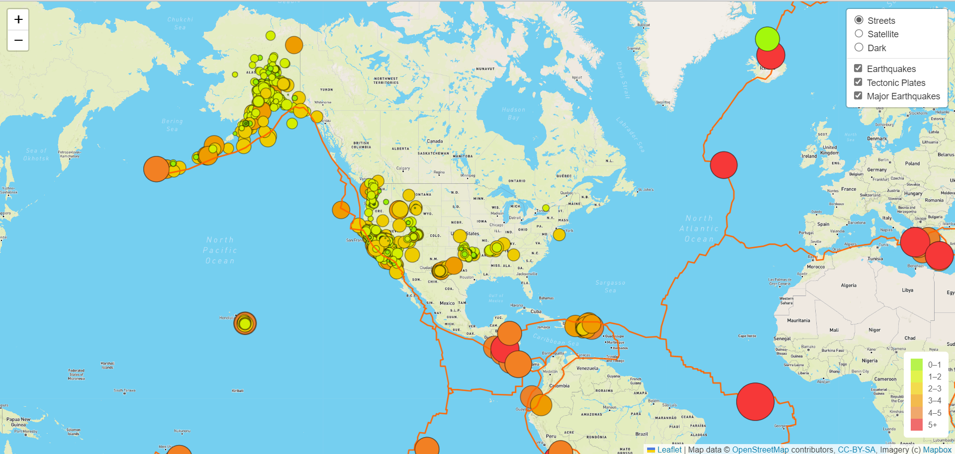 GitHub - dewong1/Mapping_Earthquakes: An interactive map of earthquakes