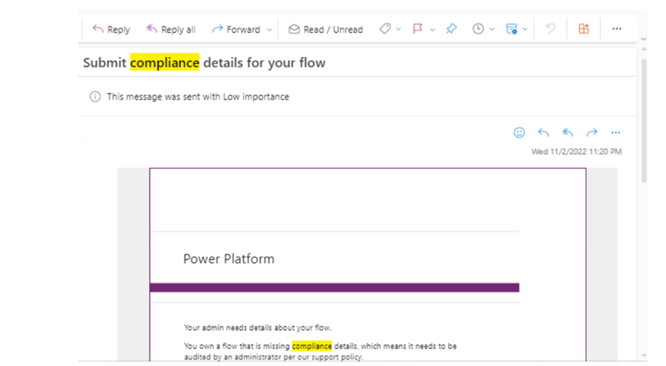 [CoE Starter Kit - BUG] Importance level in HELPER - Send Email · Issue ...