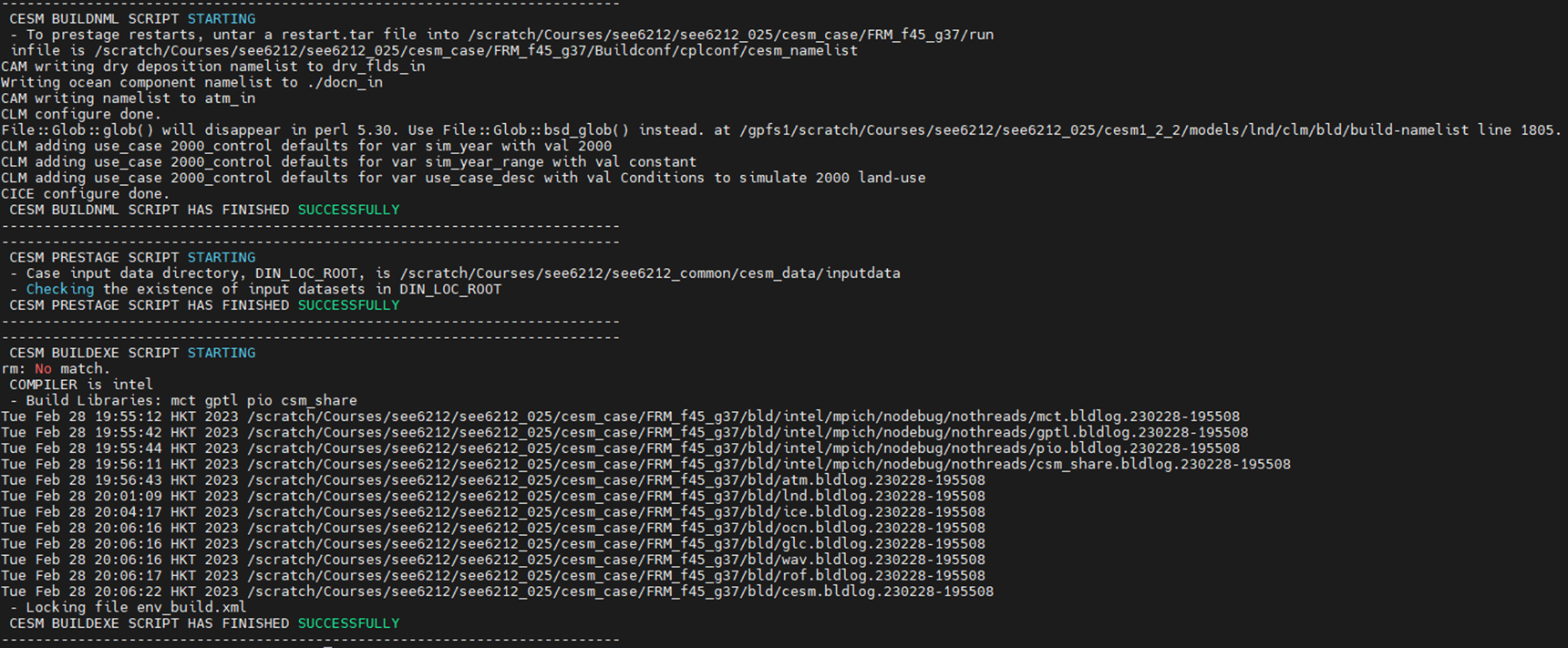 GitHub - hmcheung/see6212: Quick start guide for running CESM 1.2.2 on Burgundy