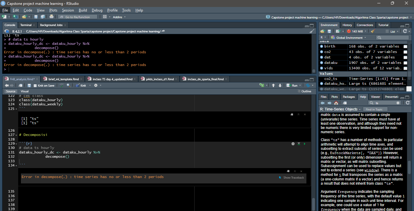 Dekomposisi Data Time Series · Teamalgoritma Community · Discussion 341 · Github
