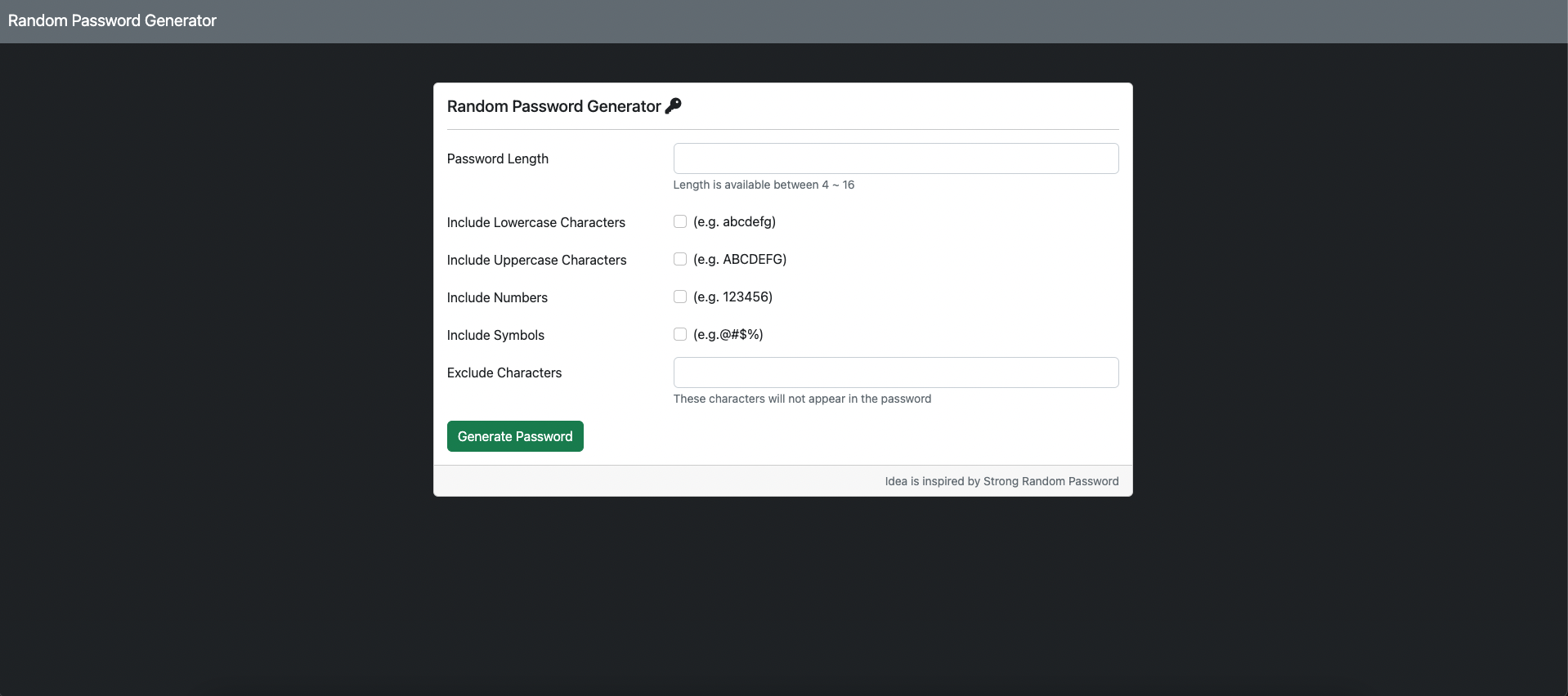 GitHub - ping8601/random-password-generator: A random password ...