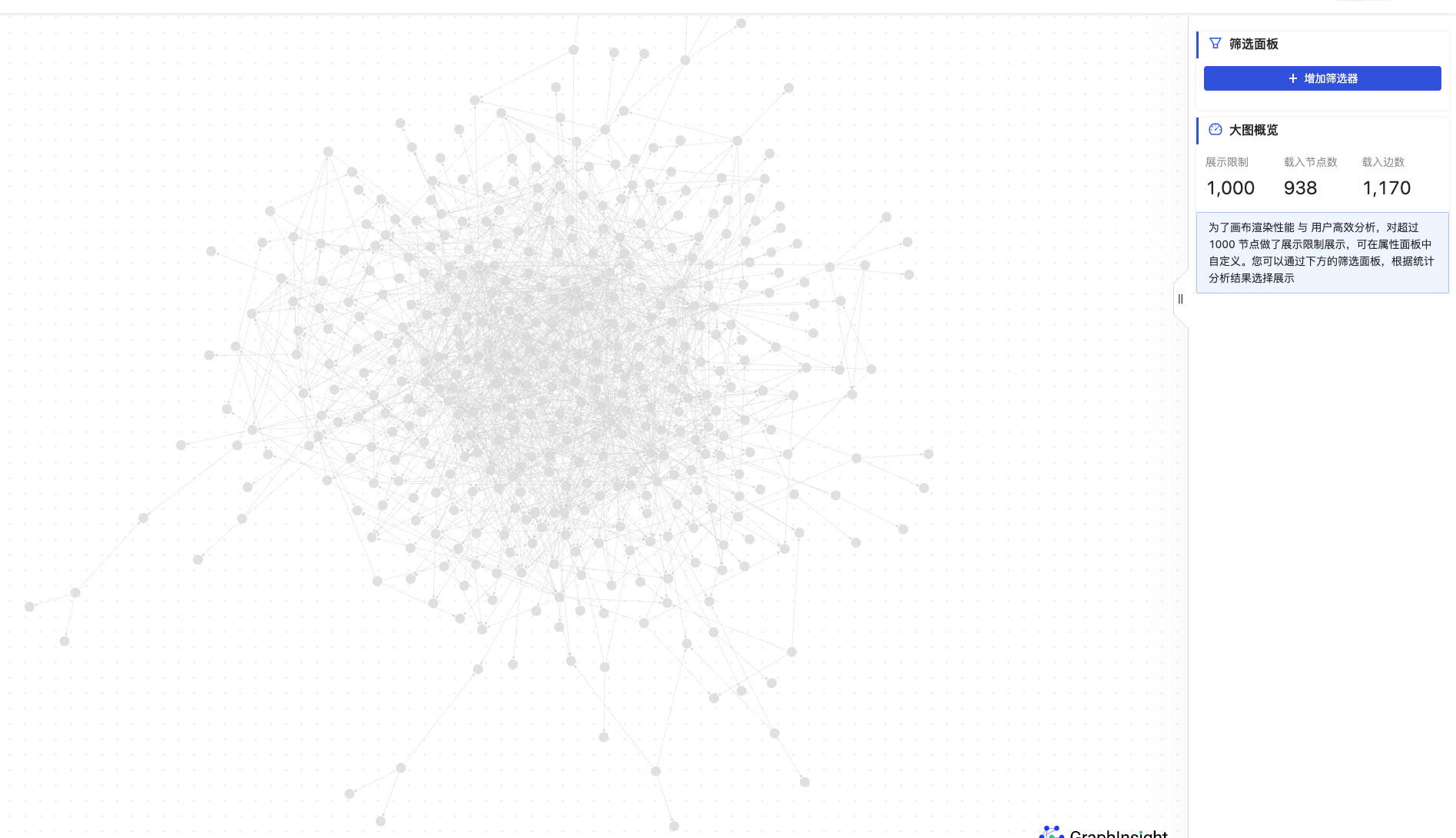 添加900+的节点后 提示加载的数据量过大 · Issue #130 · antvis/G6VP · GitHub