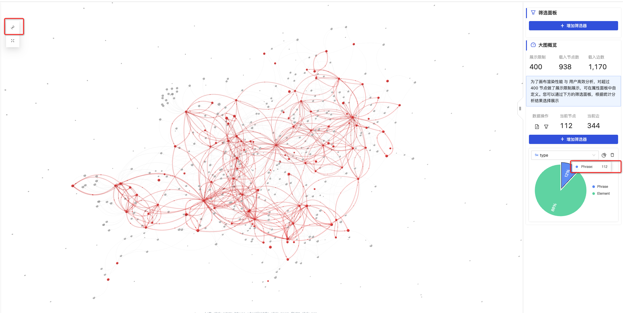 添加900+的节点后 提示加载的数据量过大 · Issue #130 · antvis/G6VP · GitHub
