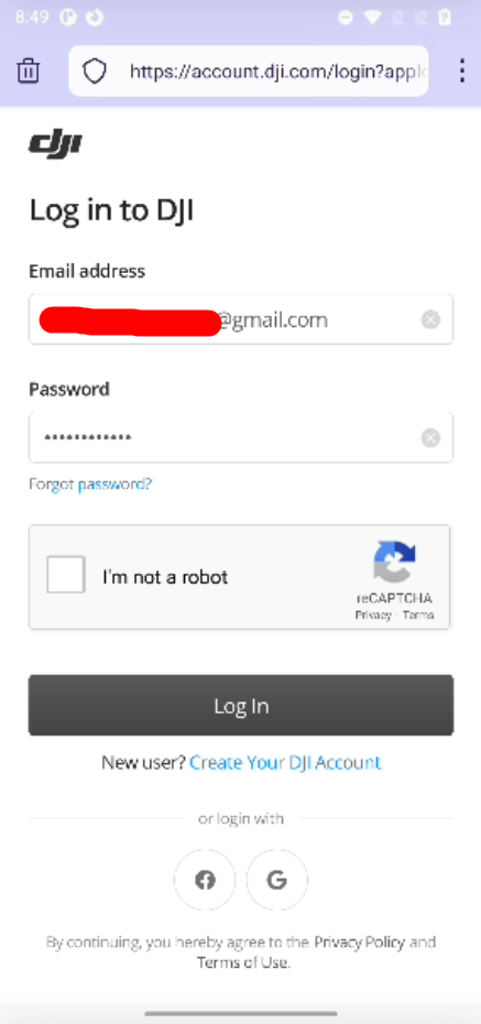 account.dji.com - design is broken · Issue #112567 · webcompat/web-bugs · GitHub