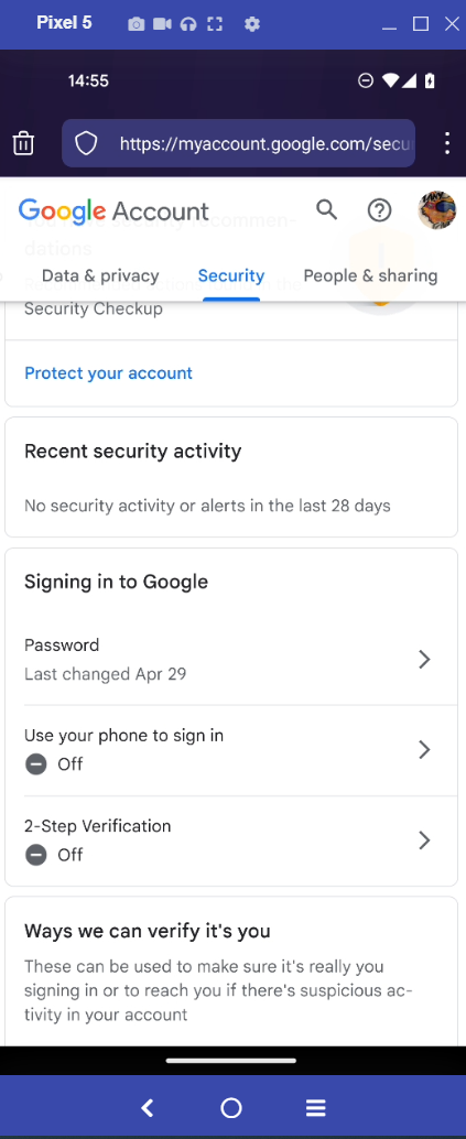 myaccount.google.com - design is broken · Issue #114078 · webcompat/web-bugs · GitHub