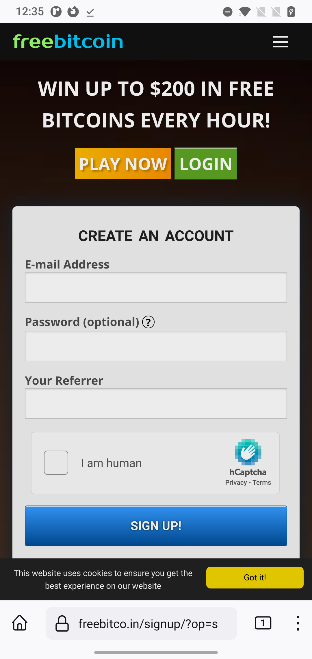 freebitco.in - site is not usable · Issue #114281 · webcompat/web-bugs · GitHub