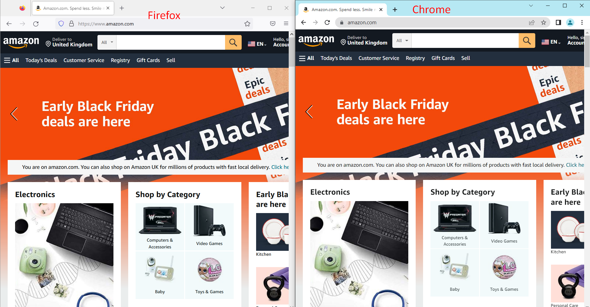 amazon.com - design is broken · Issue #114550 · webcompat/web-bugs · GitHub