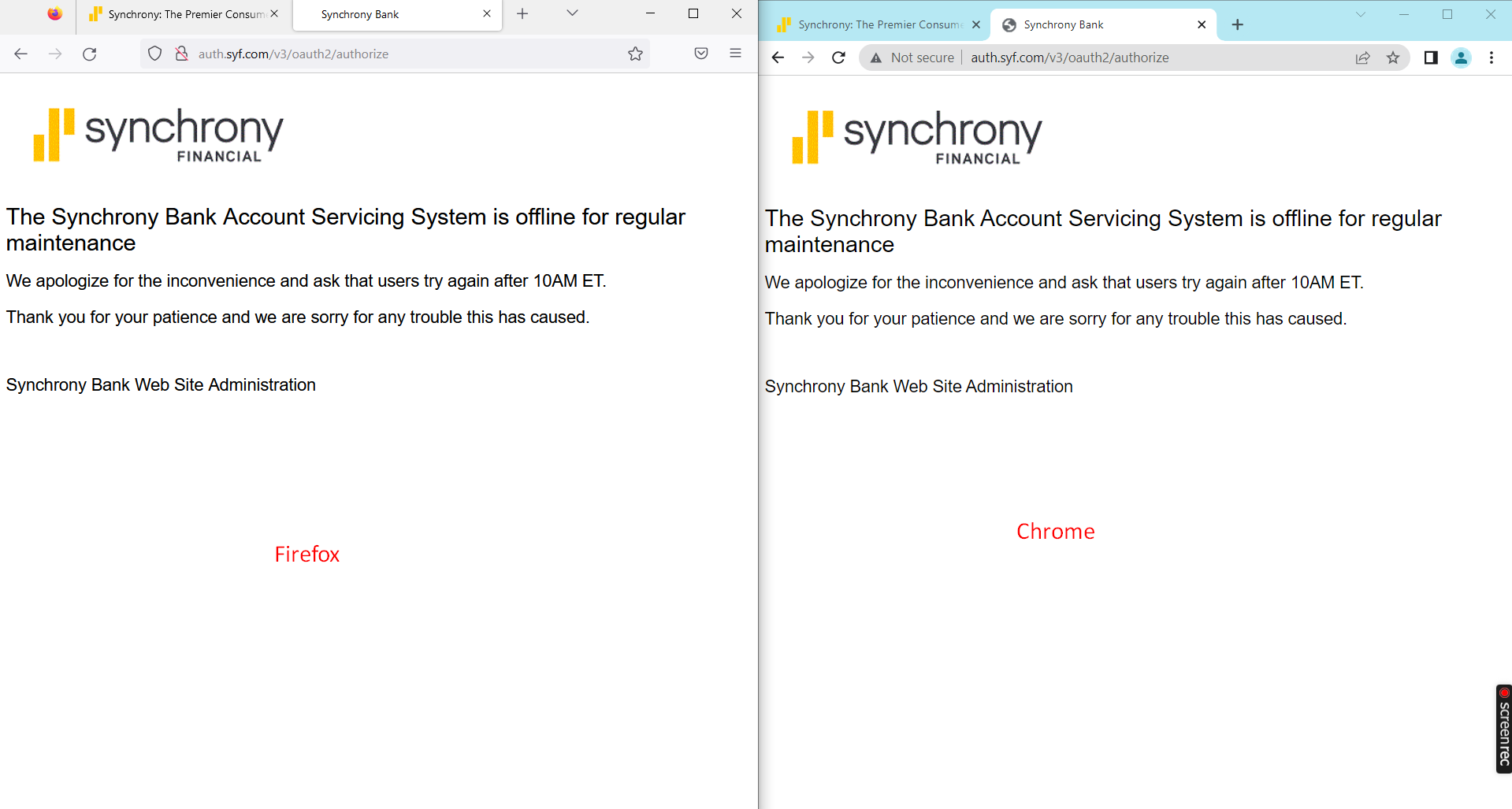 www.synchrony.com - site is not usable · Issue #114831 · webcompat/web-bugs · GitHub