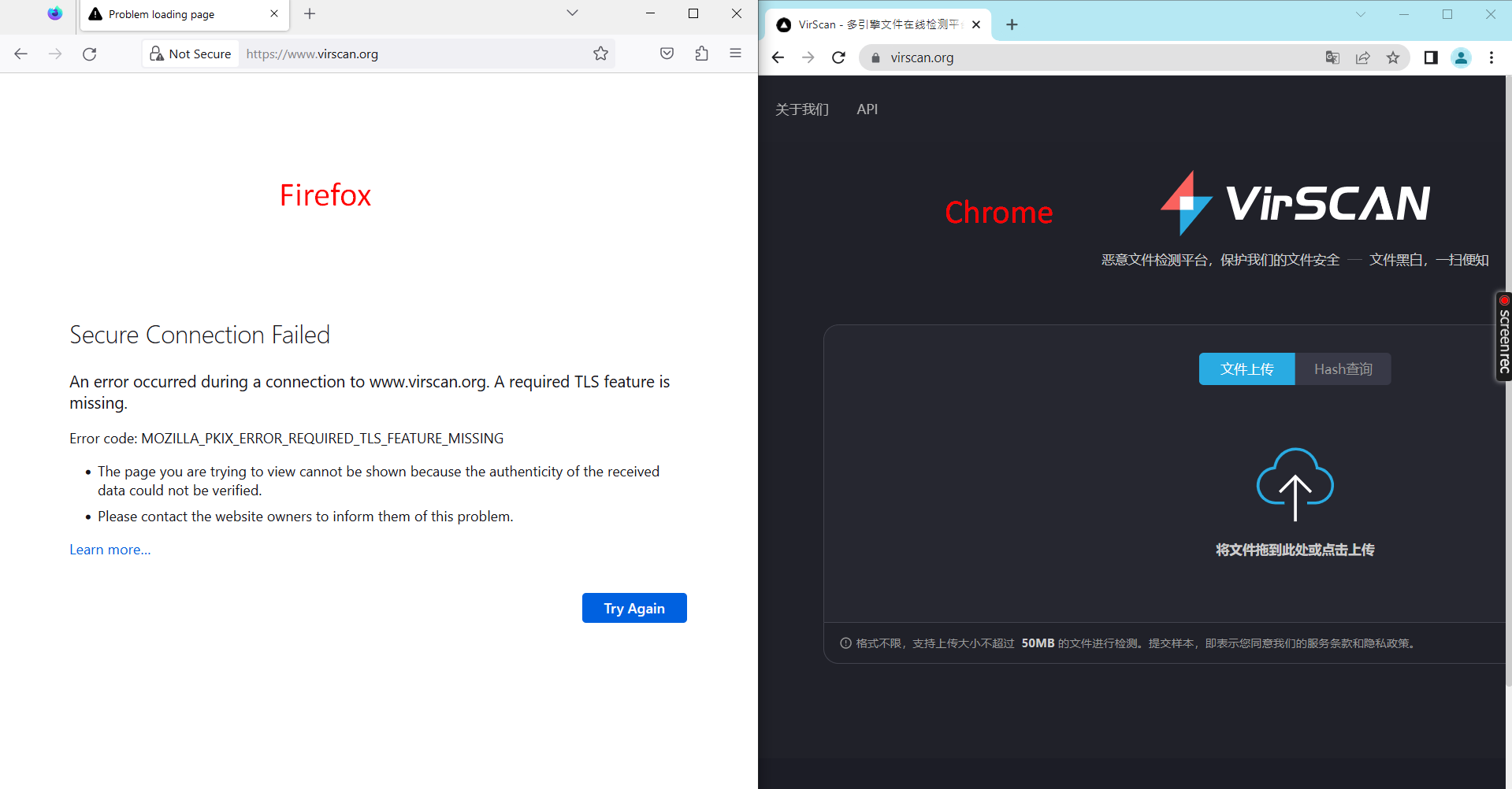 Not Secure Missing Tls Feature · Issue 115711 · Webcompatweb Bugs · Github