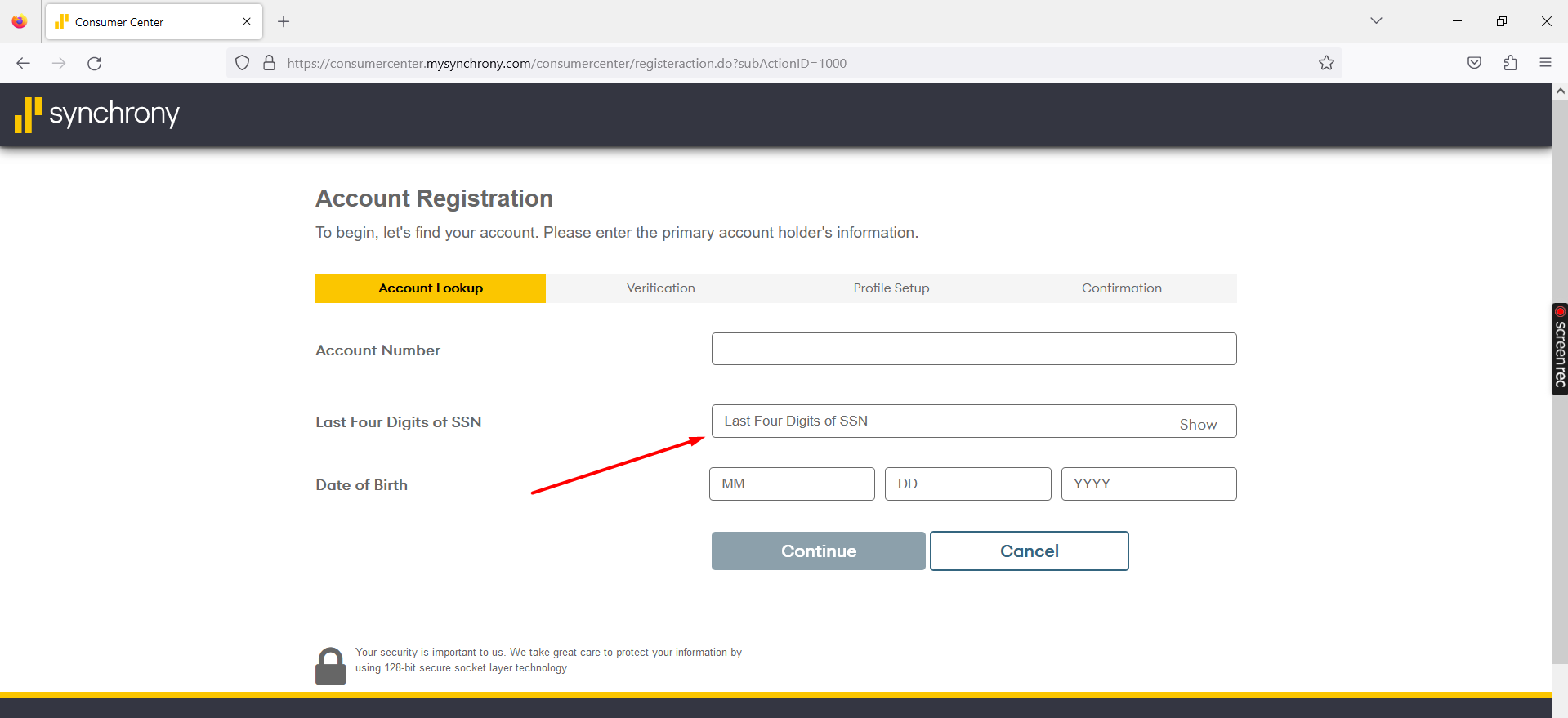 consumercenter.mysynchrony.com - site is not usable · Issue #115793 ... consumercenter.mysynchrony.com - site is not usable · Issue #115793 ...
