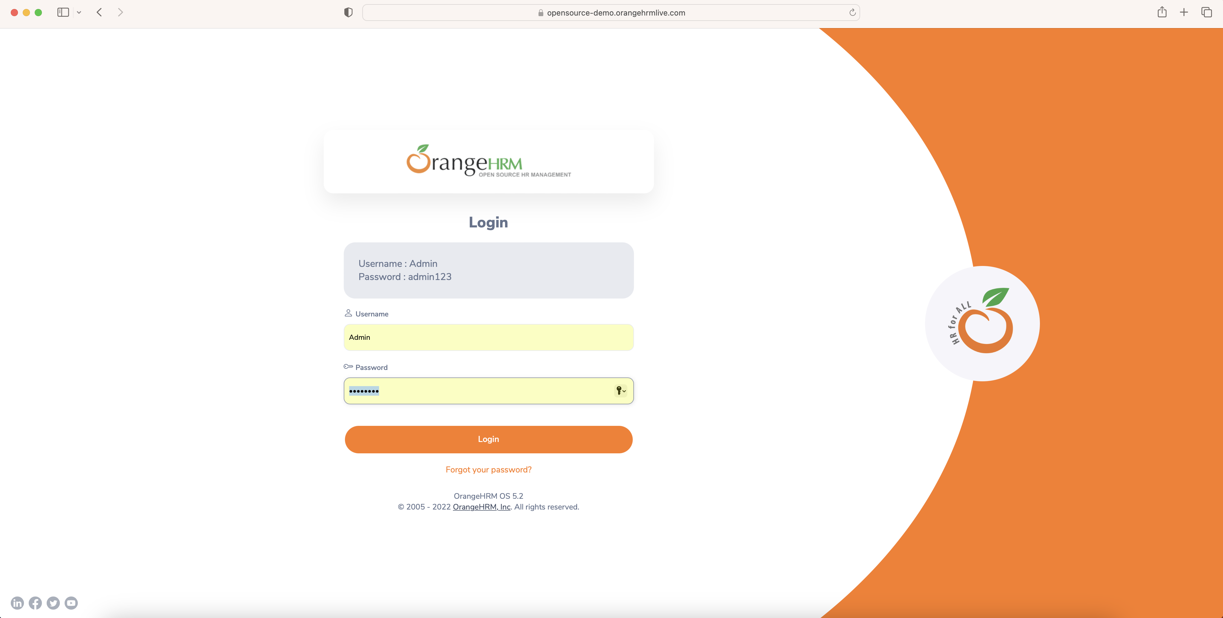 opensource-demo.orangehrmlive.com - see bug description · Issue #115750 · webcompat/web-bugs ...