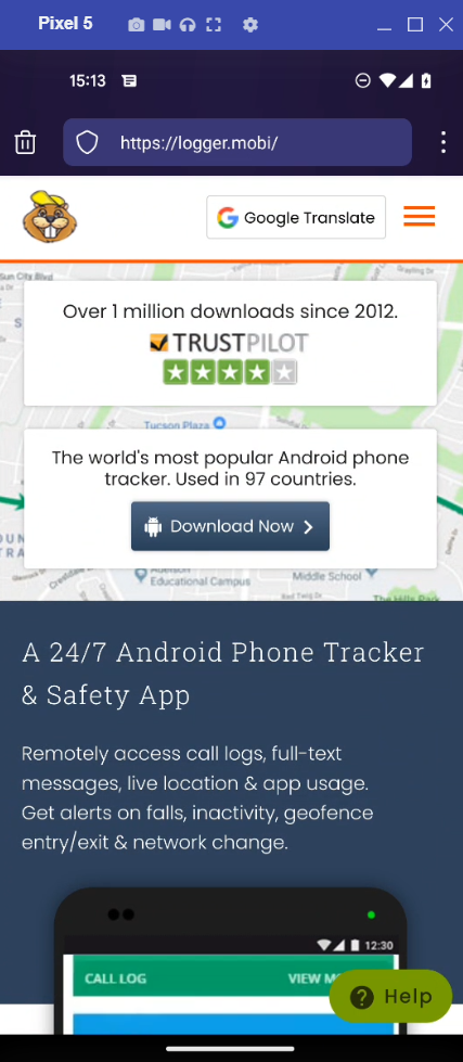 logger.mobi - see bug description · Issue #115996 · webcompat/web-bugs · GitHub