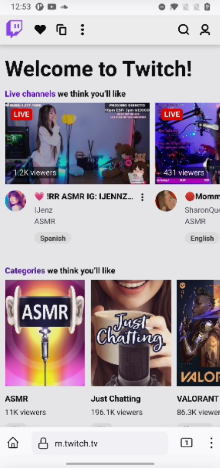 Twitchtv Site Is Not Usable · Issue 116528 · Webcompatweb Bugs · Github
