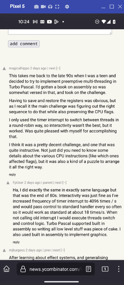 news.ycombinator.com - see bug description · Issue #118154 · webcompat/web-bugs · GitHub