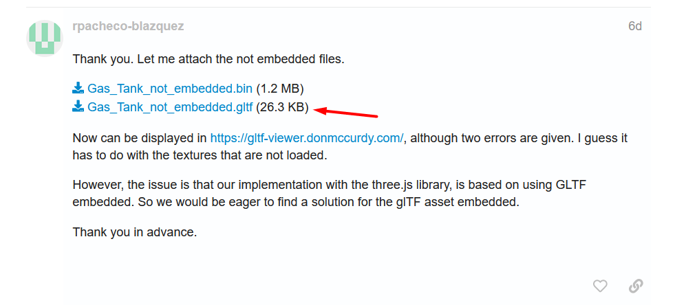Gltf Unable To Load Certain Gltf Files · Issue 118075 · Webcompatweb 