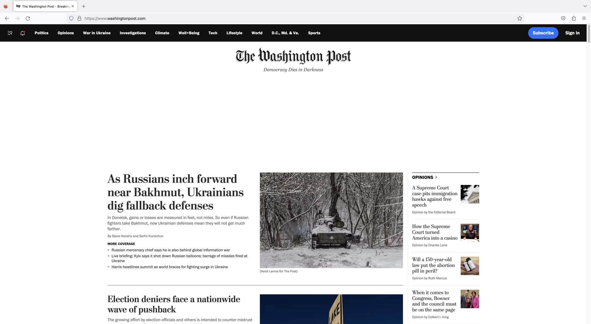 www.washingtonpost.com - design is broken · Issue #118321 · webcompat/web-bugs · GitHub