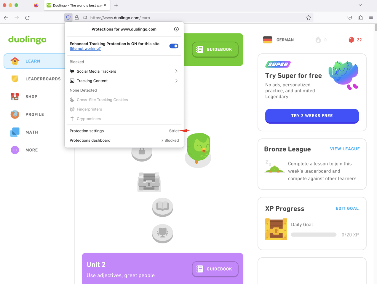 duolingo.com - site is not usable · Issue #118220 · webcompat/web-bugs ...