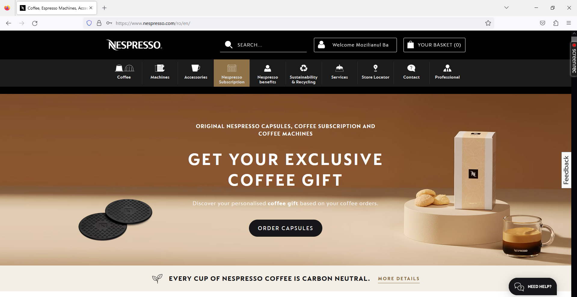 www.nespresso.com - see bug description · Issue #118781 · webcompat/web-bugs · GitHub