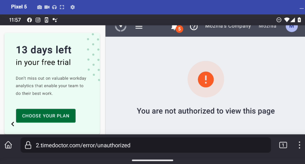 2.timedoctor.com - video or audio doesn't play · Issue #119032 · webcompat/web-bugs · GitHub