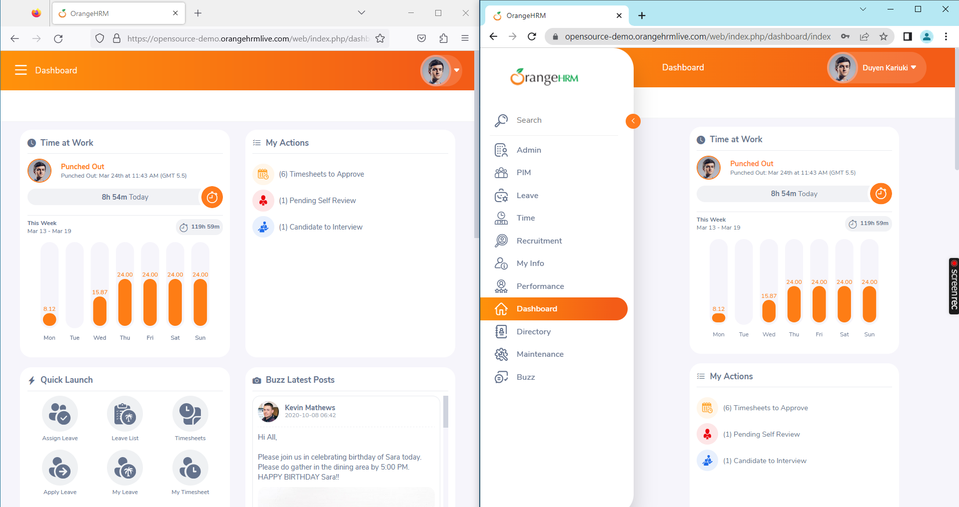 opensource-demo.orangehrmlive.com - see bug description · Issue #119392 · webcompat/web-bugs ...