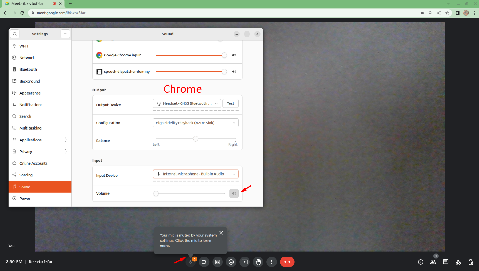 meet.google.com - Mute warning not shown when microphone is muted from ...