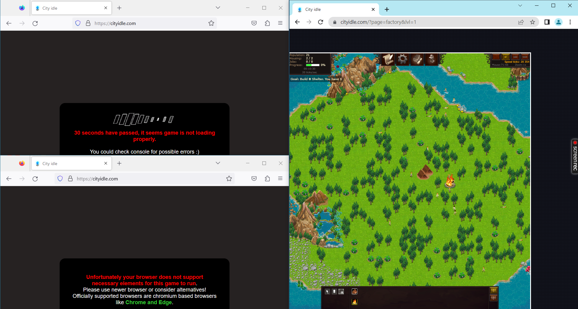 cityidle.com - Firefox unsupported / Game unable to load · Issue #120060 · webcompat/web-bugs ...