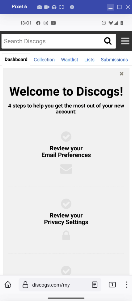 www.discogs.com - site is not usable · Issue #120011 · webcompat/web-bugs · GitHub