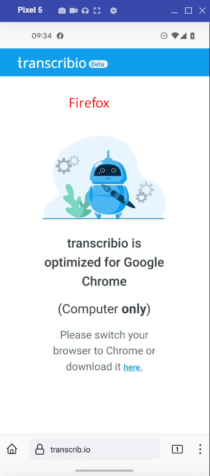 Firefox Is Not A Supported Browser · Issue 120679 
