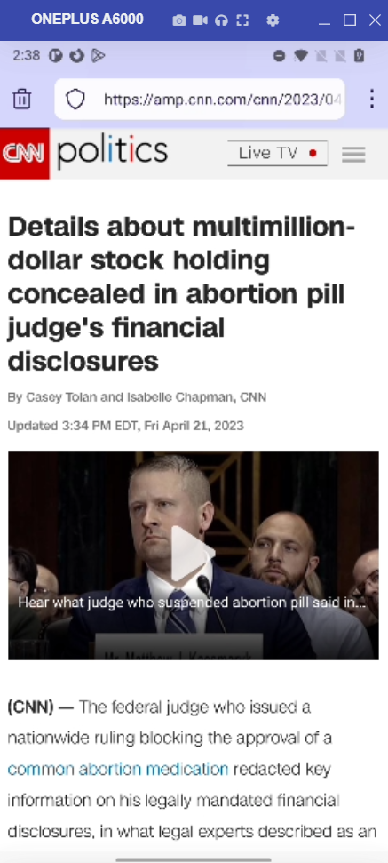 amp.cnn.com - site is not usable · Issue #121329 · webcompat/web-bugs · GitHub