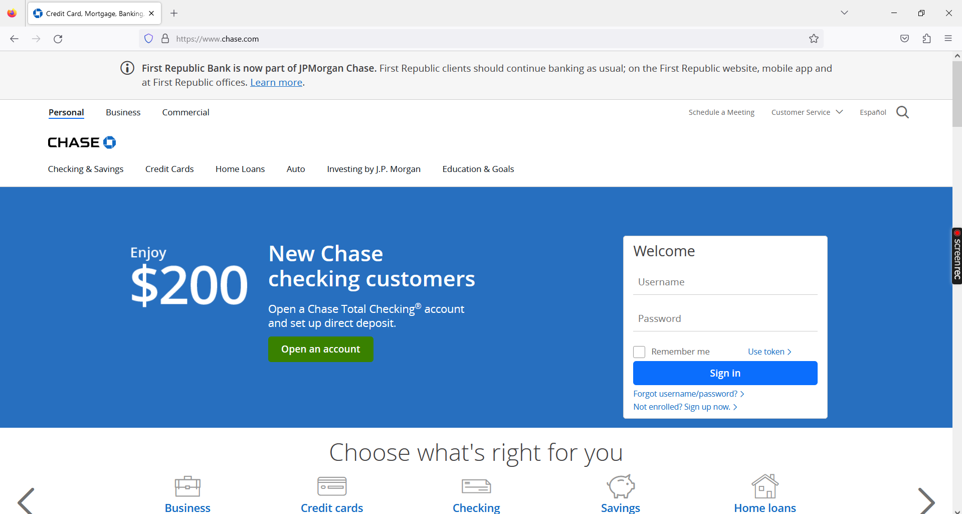 www.chase.com - see bug description · Issue #122066 · webcompat/web ...