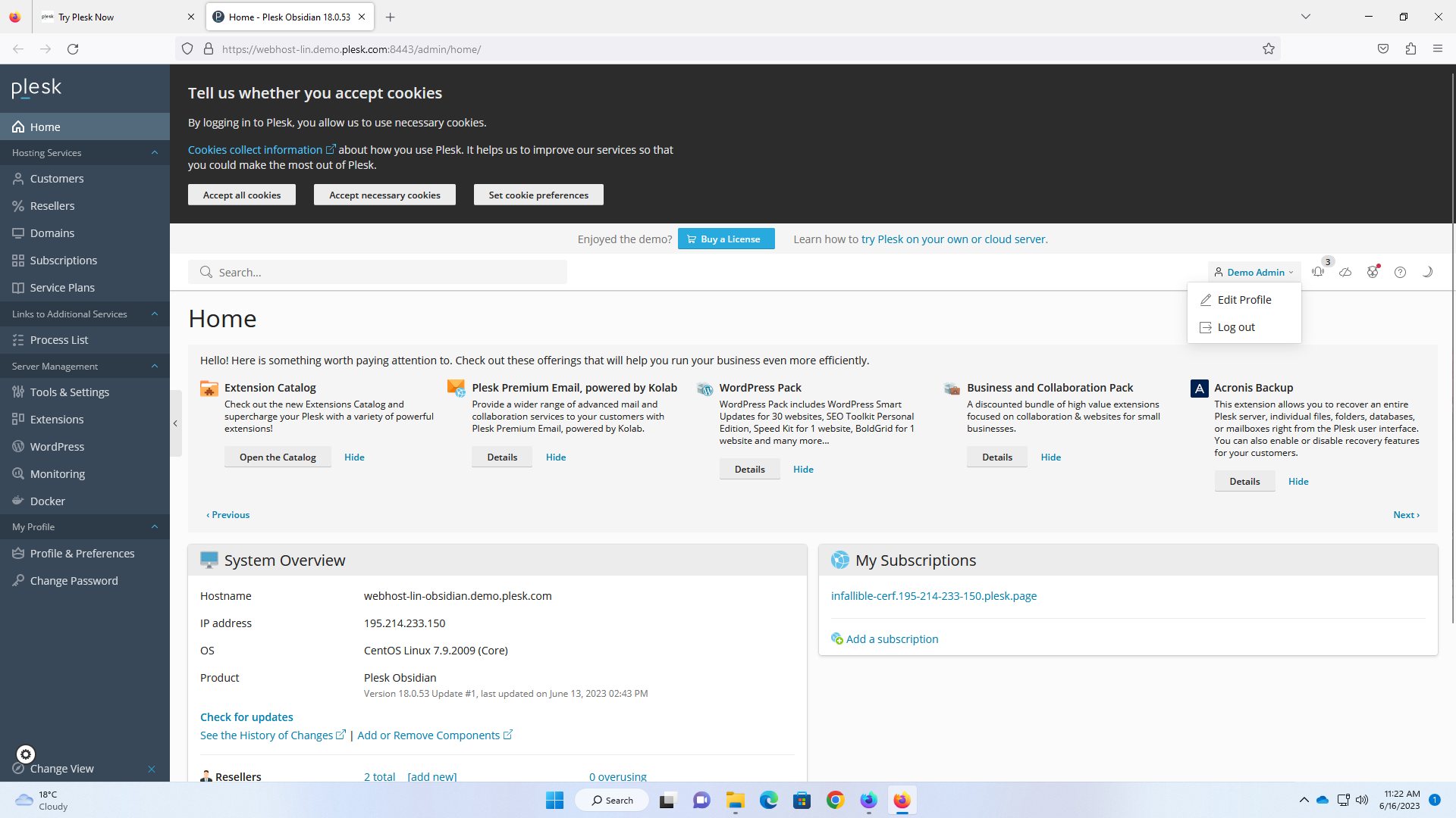 webhost-lin.demo.plesk.com:8443 - site is not usable · Issue #123493 · webcompat/web-bugs · GitHub