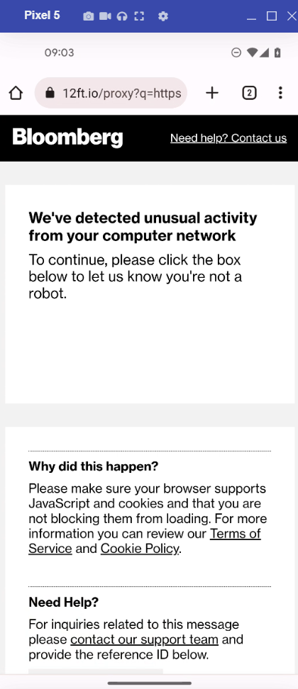 12ft.io - site is not usable · Issue #123847 · webcompat/web-bugs · GitHub