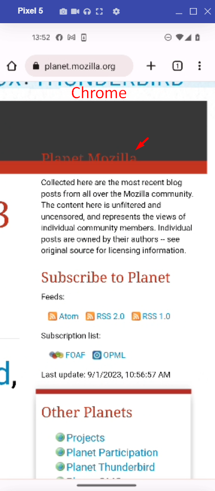planet.mozilla.org - design is broken · Issue #126548 · webcompat/web-bugs · GitHub