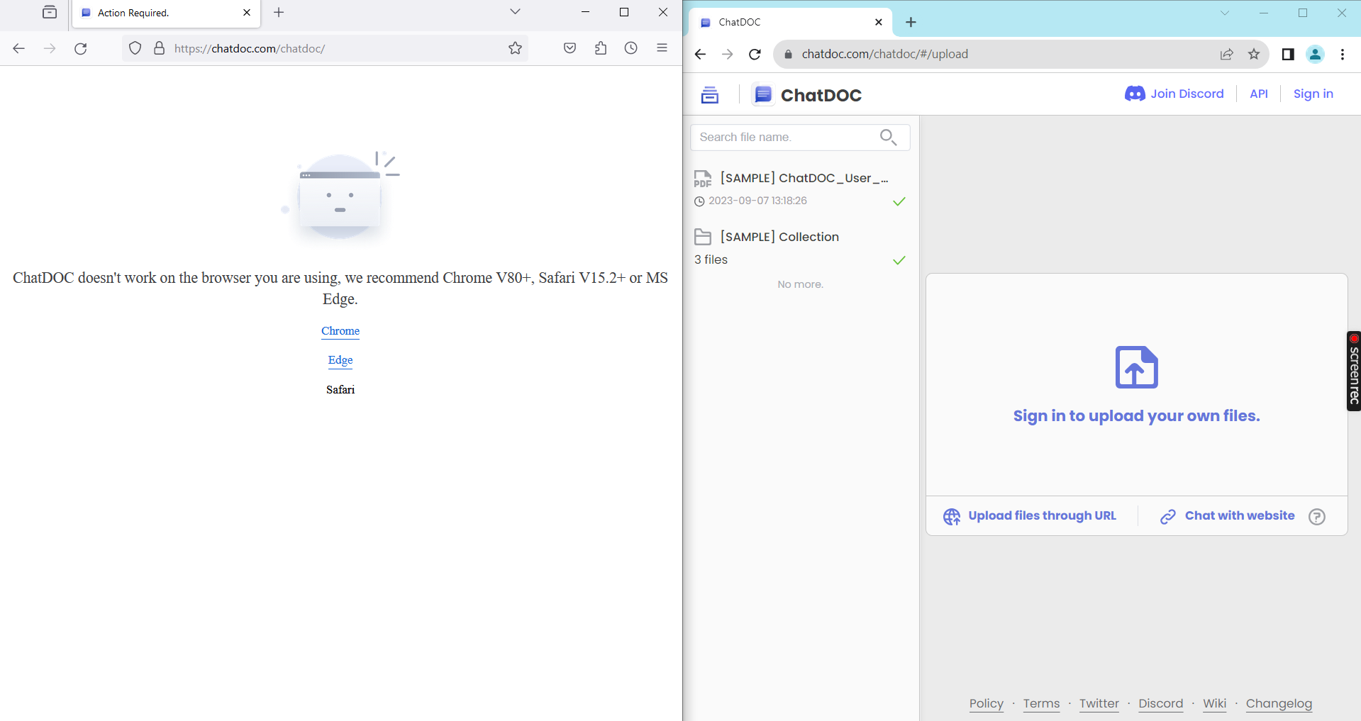chatdoc.com - Firefox is not a supported browser · Issue #127696 · webcompat/web-bugs · GitHub