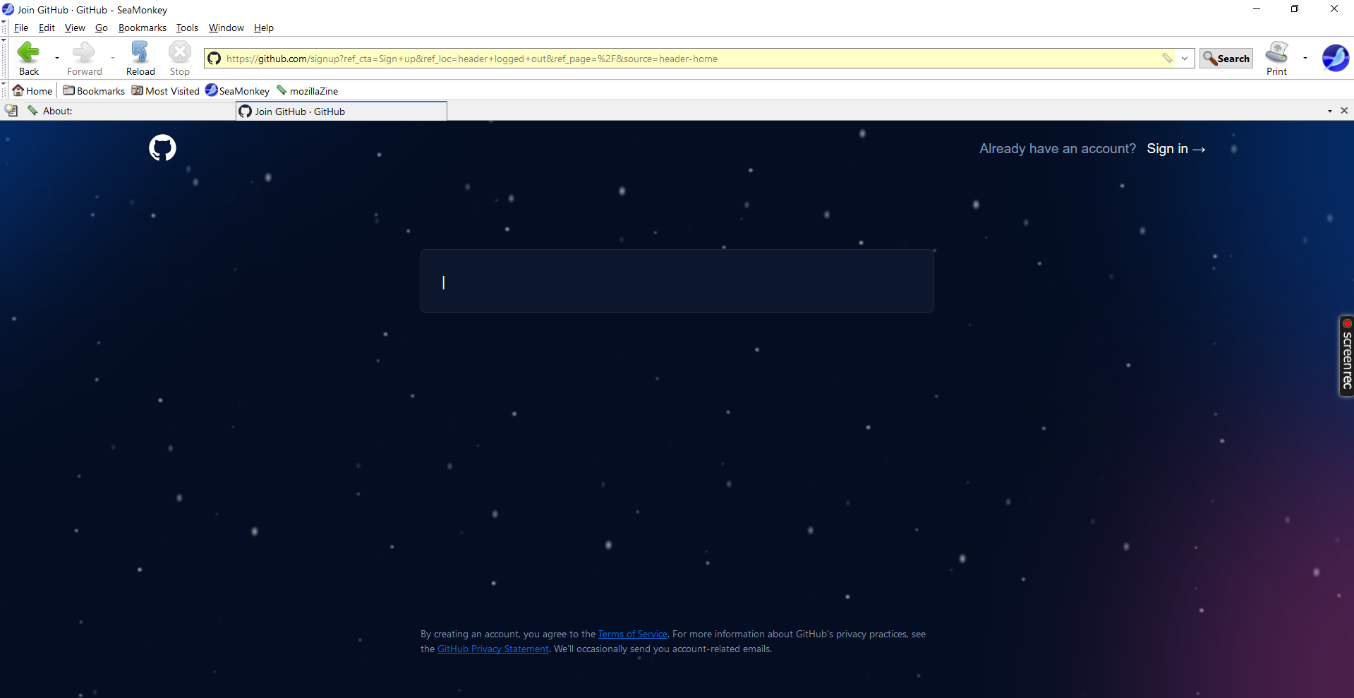 www.github.com - Sign up page does not load correctly, it is unusable · Issue #128508 ...