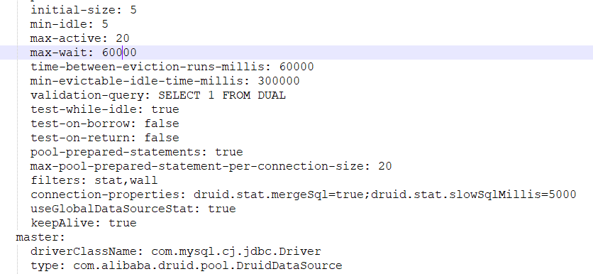 在每隔一段时间之后获取数据库连接会耗时2-3秒 · Issue #3896 · alibaba/druid · GitHub
