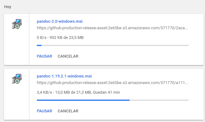 POOR SPEED ON WINDOWS INTALLERS · Issue #4005 · jgm/pandoc · GitHub
