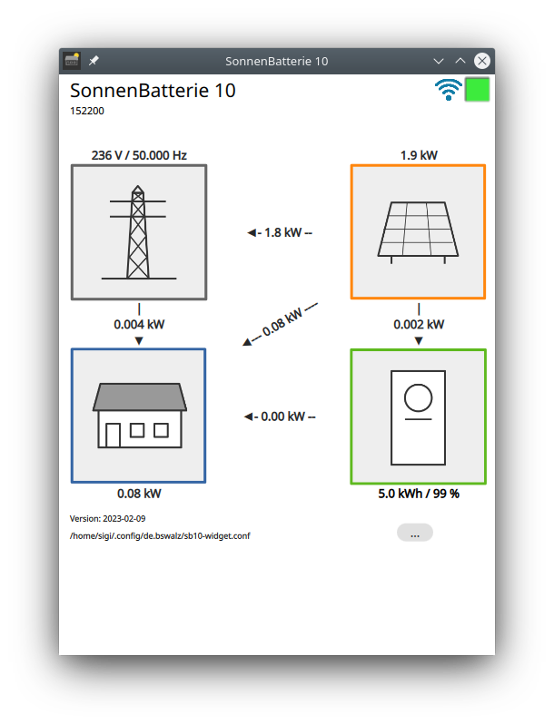GitHub - siwad/SB10-Widget